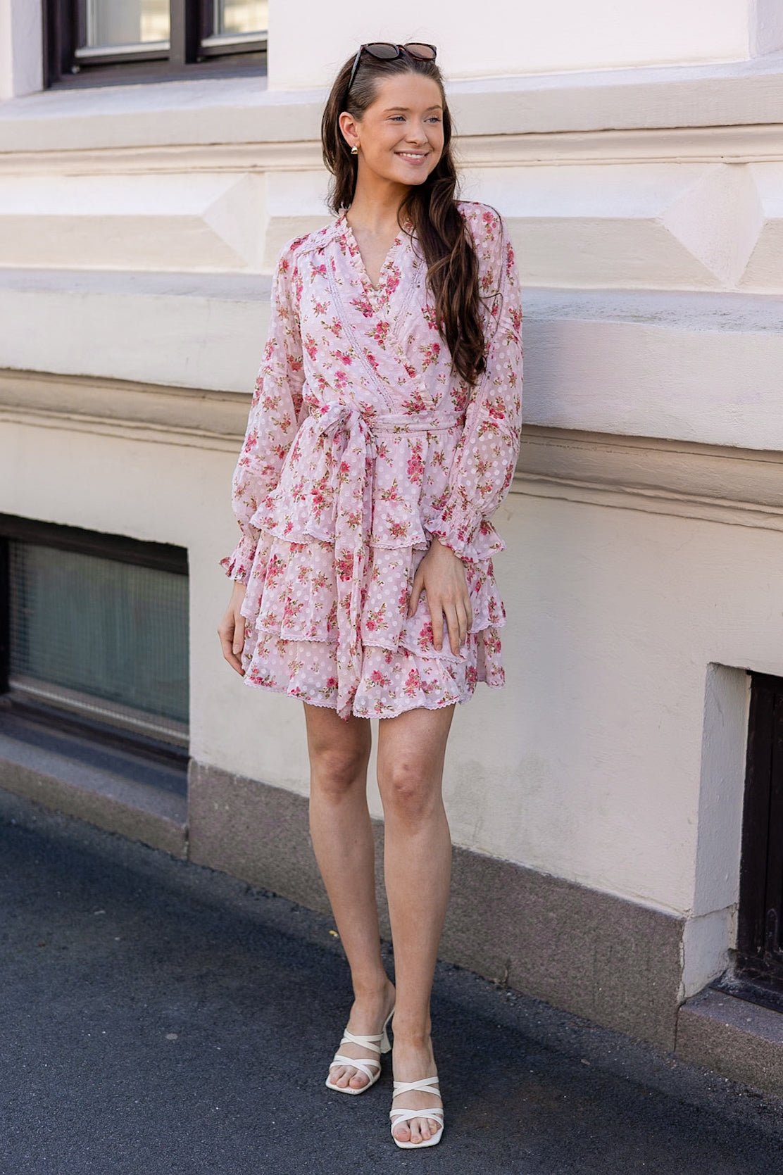 Neo Noir - Ada Dreamy Rose Dress Rose - Smuk