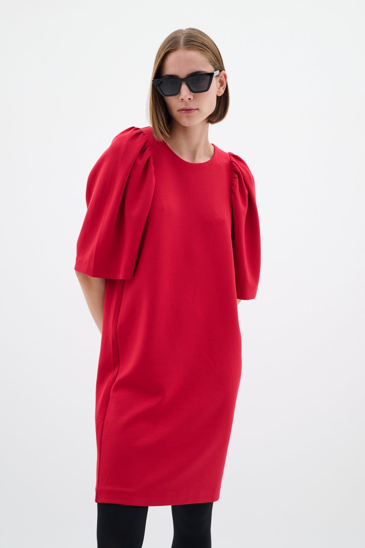 Inwear - Becentiw Dress True Red - Smuk