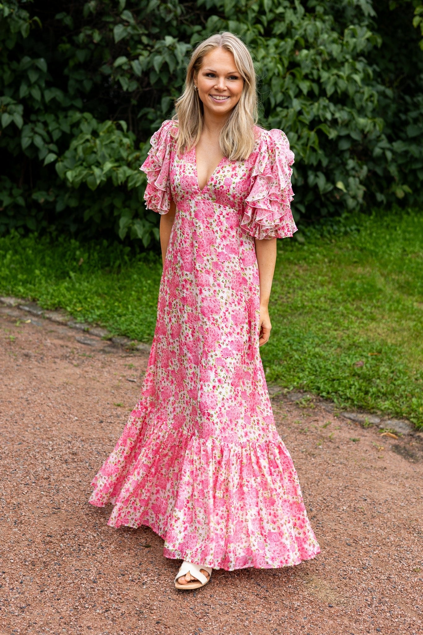 ByTiMo - Cupro Maxi Dress Summerfield - Smuk