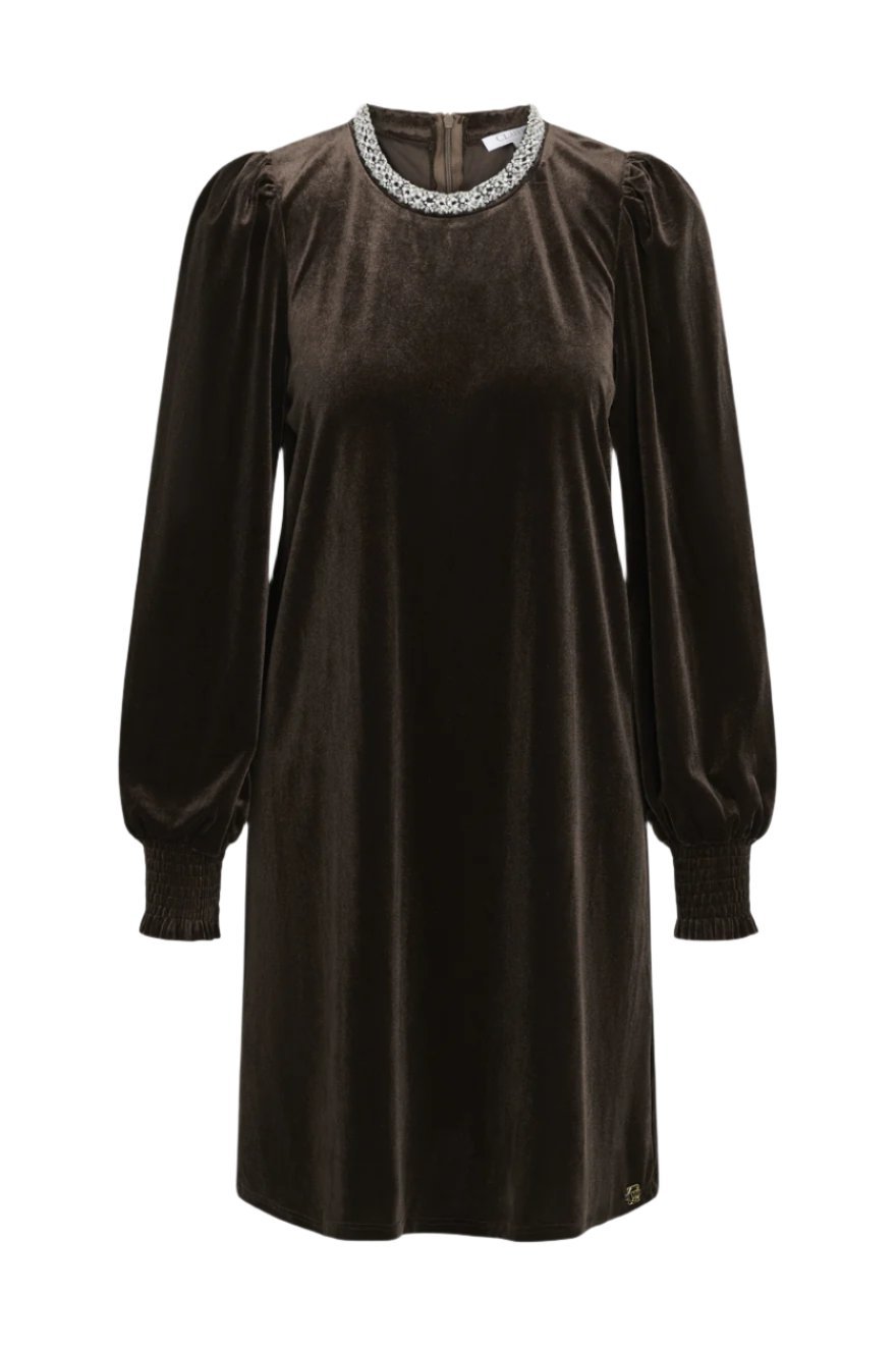 Claire Woman - Dahla Dress Cacao - Smuk