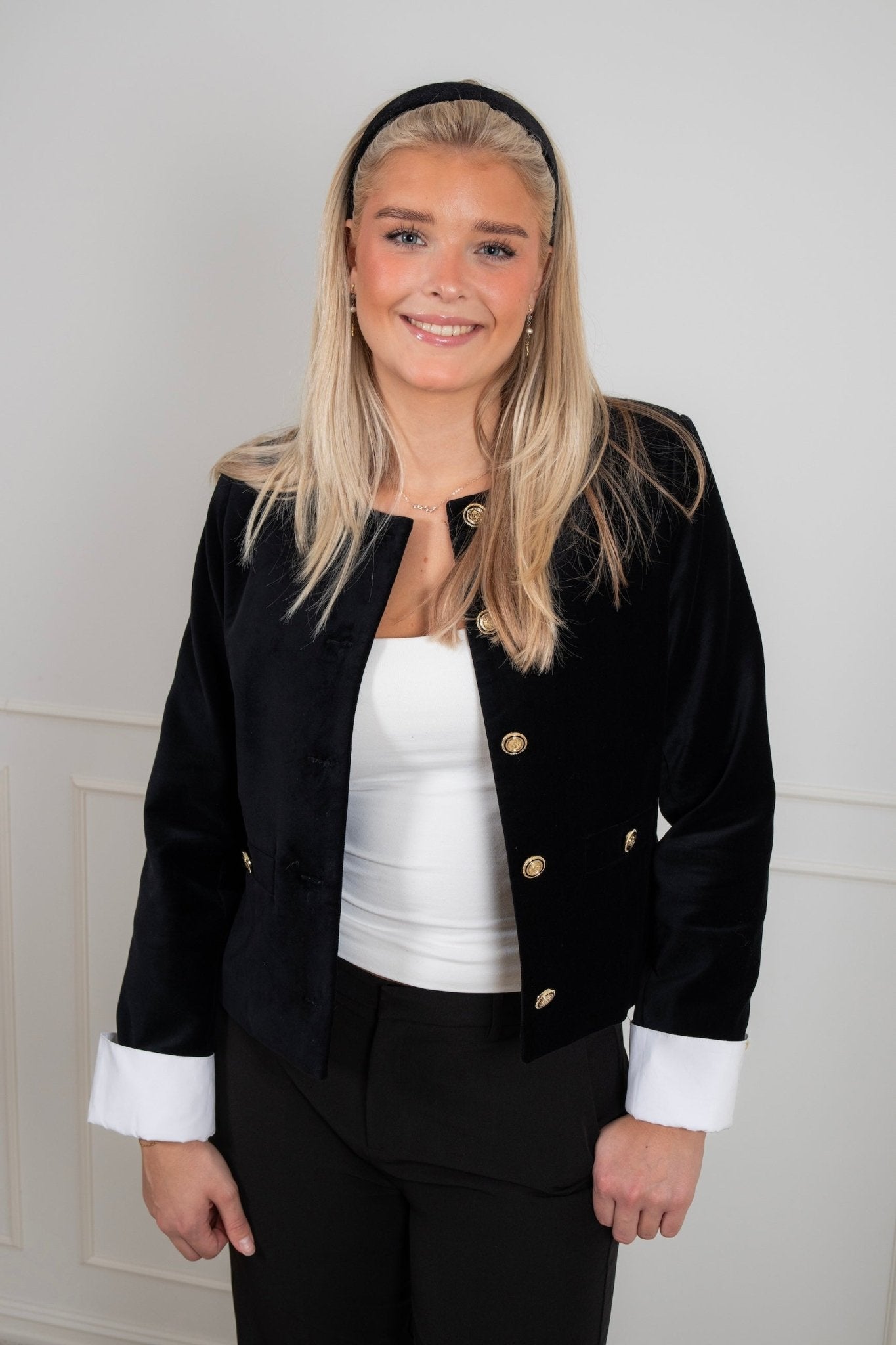 Dallas Blazer Noir - Smuk - Dameklær på nett