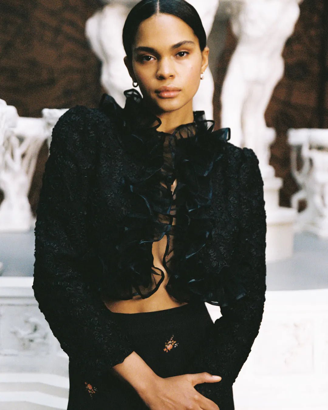 ByTiMo - Embroidered Jacket Black - Smuk