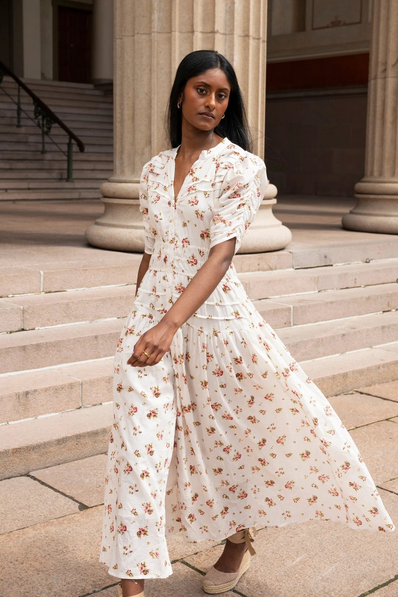 MISSMAYA - Fabienne Dress Rose - Smuk