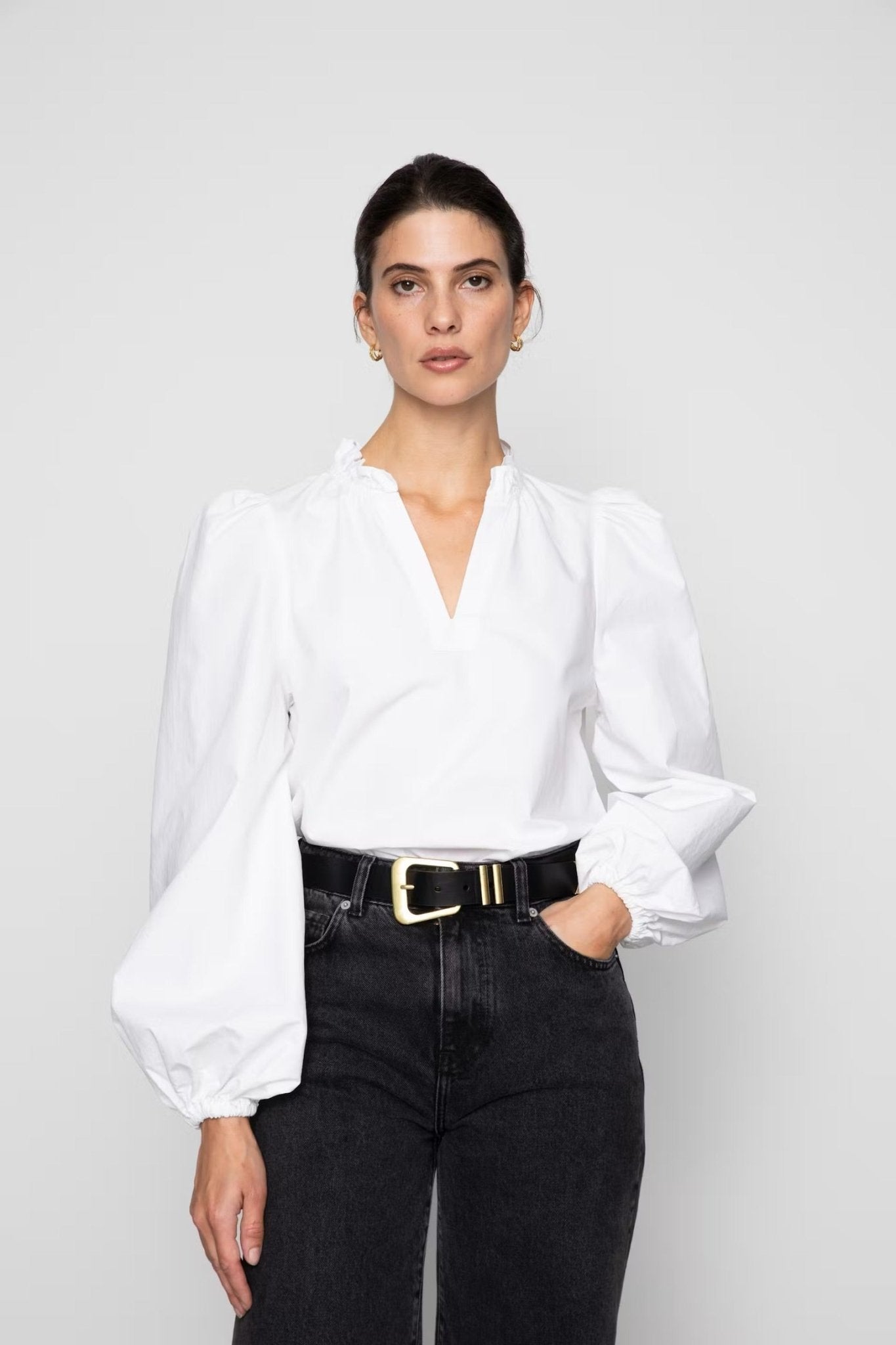Infinity Blouse White fra Camilla Pihl – Smuk - Dameklær på nett
