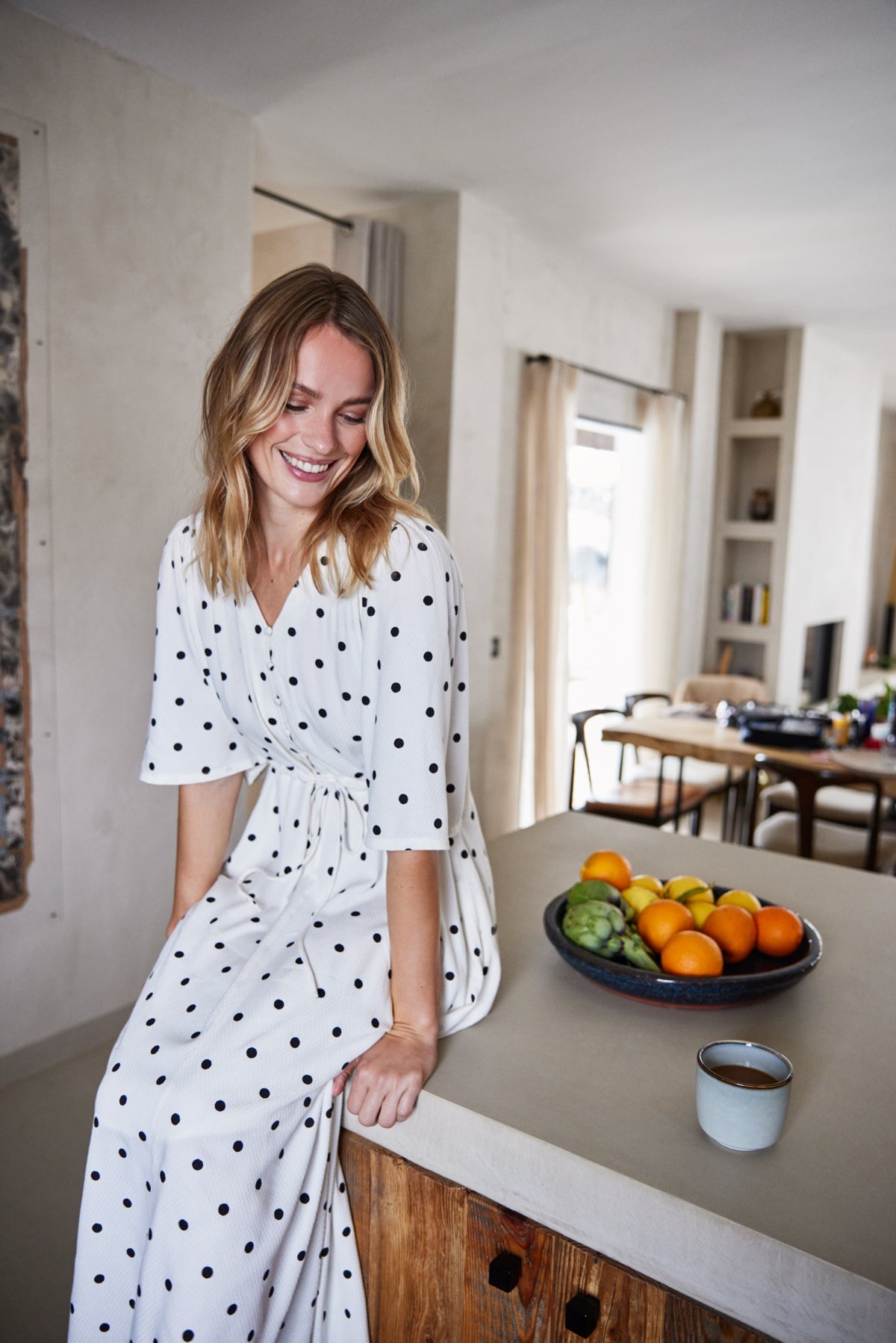 Kamma Dr 1 Arctic Wolf Aop Ms24 01E – Smuk - Dameklær på nett