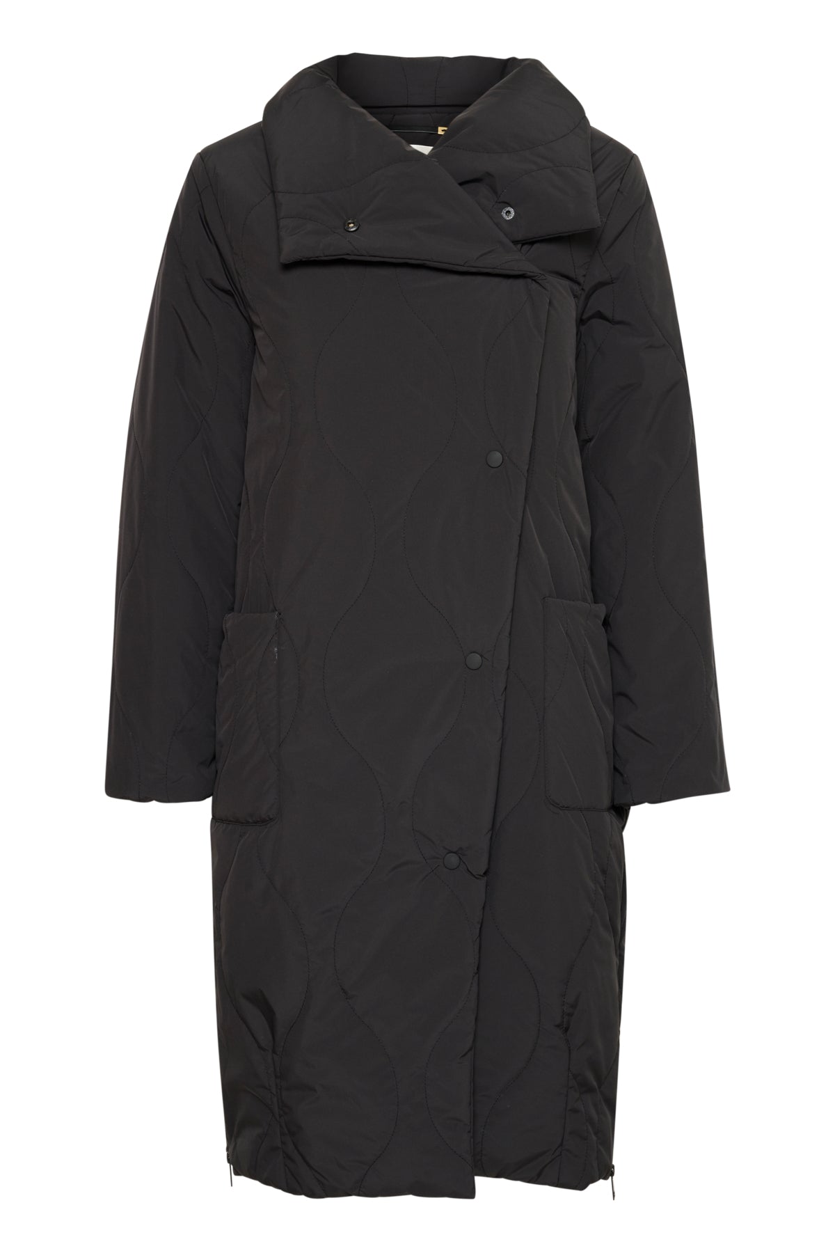 Inwear - Leigan Long Coat Black - Smuk