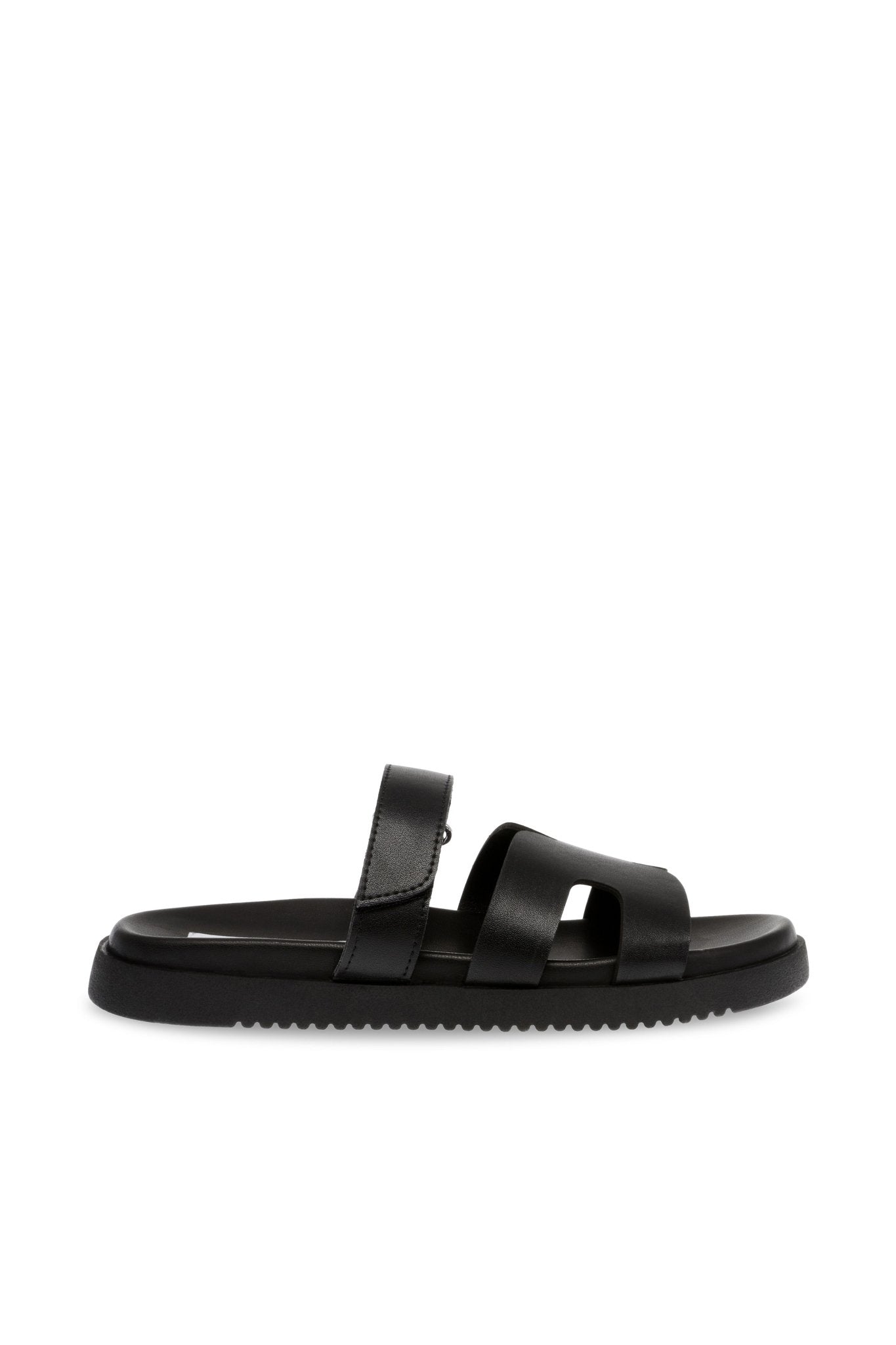 Steve Madden - Missile Sandal Blk Action Leather - Smuk