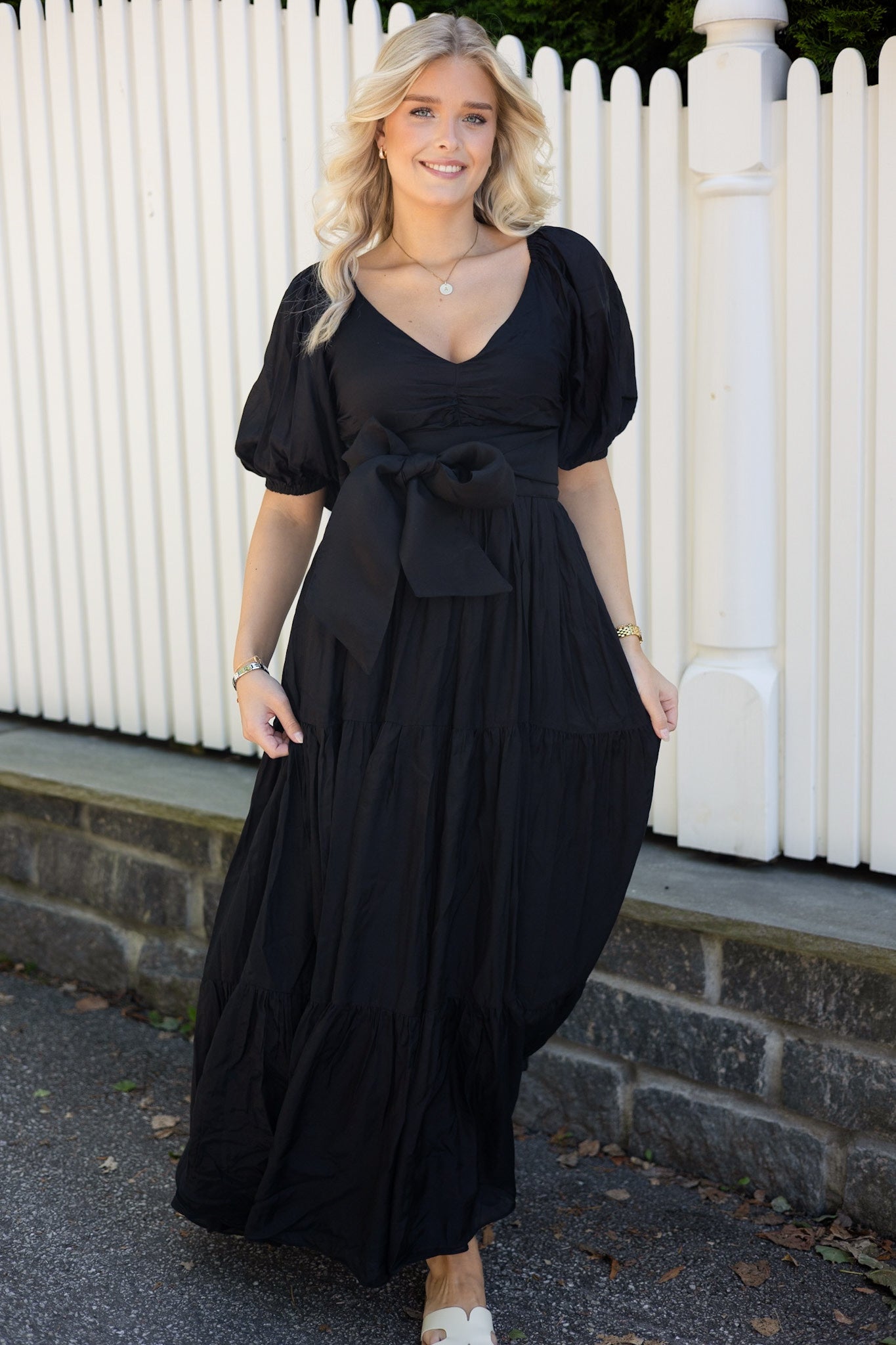 Confettibird - Napoli Long Dress Black - Smuk