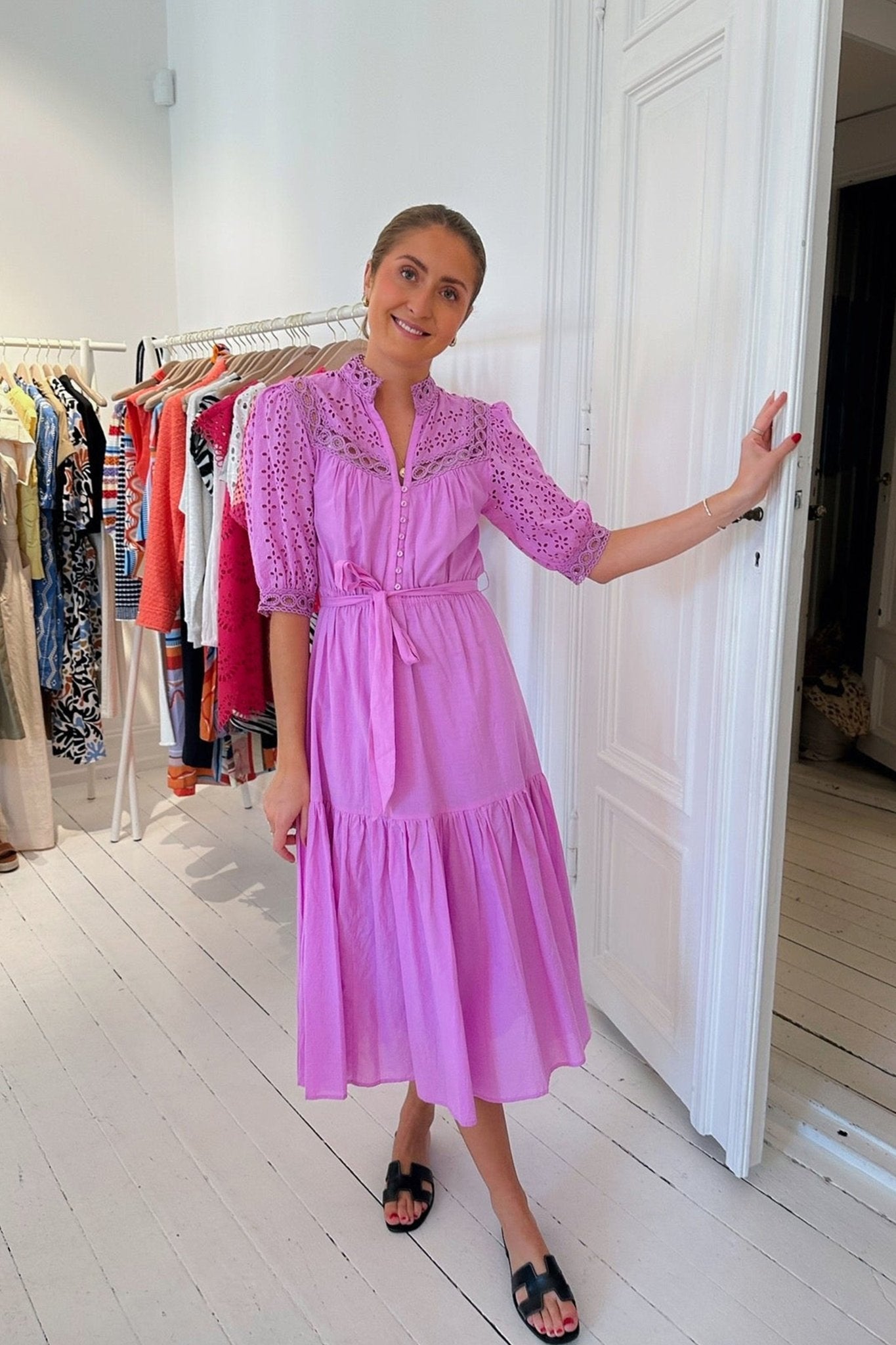 Suncoo - Carla Dress Mauve - Smuk