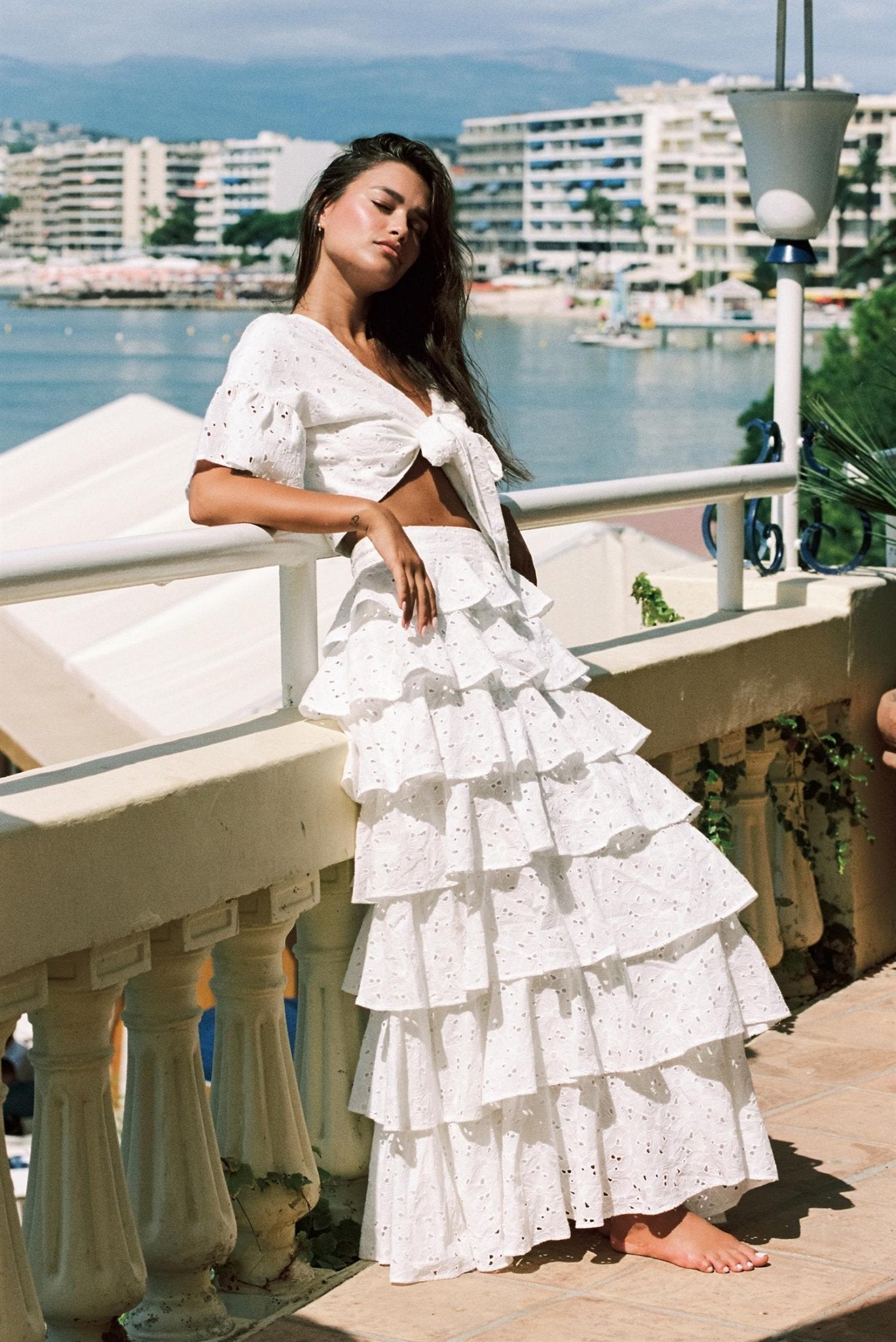 Carla Top White - Smuk - Dameklær på nett